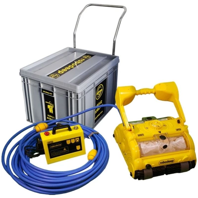 Robodeep M1071 GYRO Havuz Robotu (25m) - Robodeep Havuz Robotları